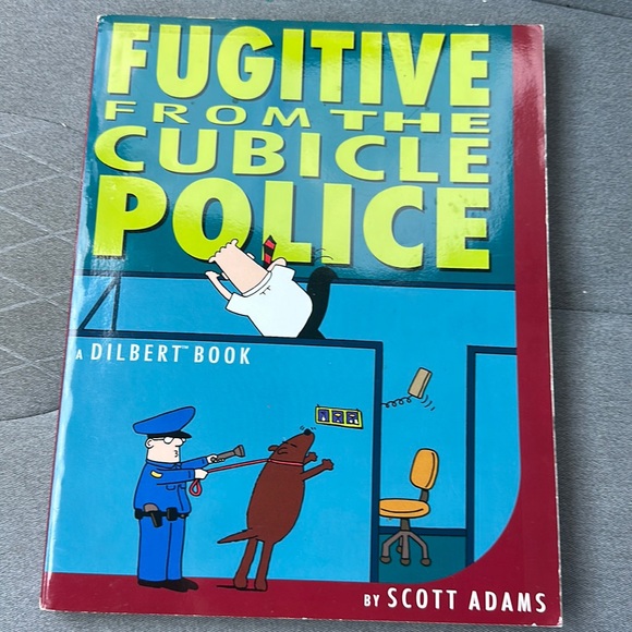 dilbert | Accents | Scott Adamsfugitive From The Cubicle Police Dilbert ...